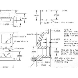 Allen Models: S-1 Shay Complete Drawing Set